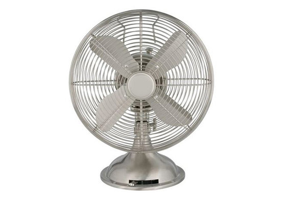 12" Oscillating Antique Electric Table Fan , 3 Speed Air Circulator Fan supplier