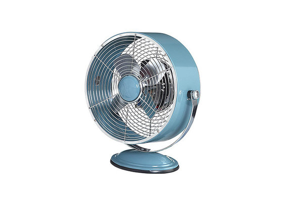 Portable Vintage Electric Table Fan Personal 2 Speed Setting For Office / Kitchen supplier