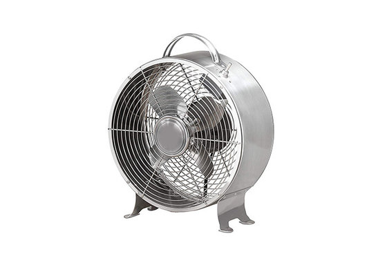 Powerful Vintage Electric Retro Table Top Fan Metal Bronze 2 Speed 120 Volt supplier