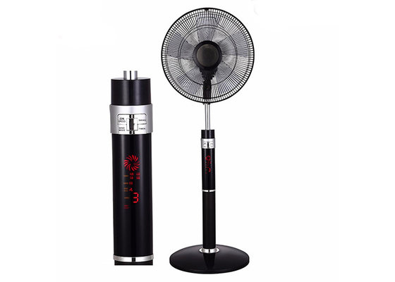 Elegant 2 Speed Electric Figure 8 Oscillating Fan With LED Display 4 Blade 60Hz supplier
