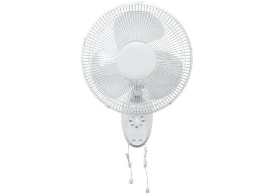 40cm Electric Wall Fan Pull Cord 3 Speed 90 Degree Oscillating Tilt Adjustable supplier