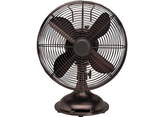 3 Speed Retro Metal Table Fan 12 Inch 110V 50Hz 45W With 3 Aluminium Blade supplier