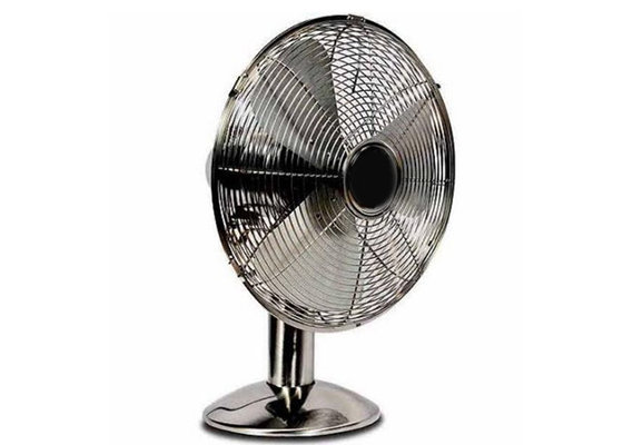 300mm Retro Table Fan Three Speed With Push Bottom / Metal Tabletop Fan supplier