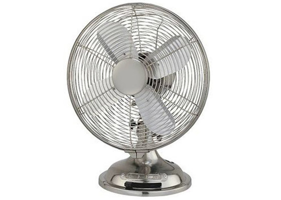 Electric Retro Table Fan Oil Rubbed Bronze High Performance And Durability supplier
