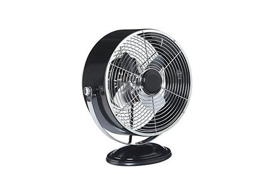 Mini Red 680mm Round Retro Portable Fan 1 Setting Rocker Switch UL ROHS supplier
