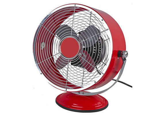 Decorative Retro Antique Style Table Fan 3 Blade Air Cooling For Home & Office supplier