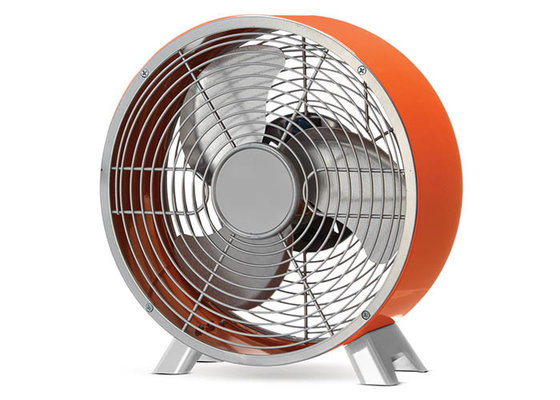 Sturdy Metal Grill Retro Oscillating Table Fan Two Speeds With CE & ETL 780 Airflow supplier