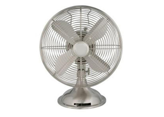 12" Classic Electric Retro Metal Table Fan 3 Speed 120V Carrying Handle supplier
