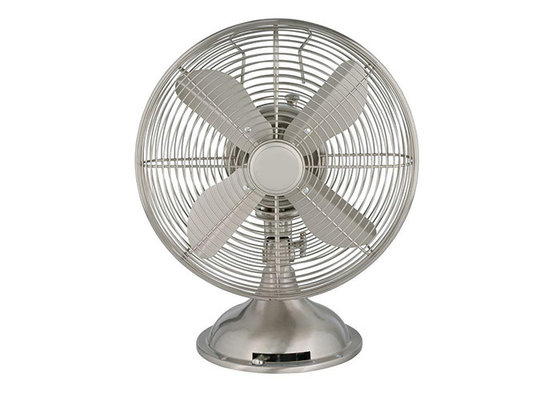 12 Inch Retro Electric Fan 3 Speed Knob Switch 4 Blade Airflow ETL Listed supplier