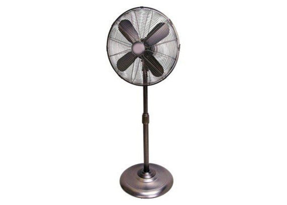 2 Speed 18" Metal Retro Pedestal Fan Oscillating 60W Copper Motor supplier