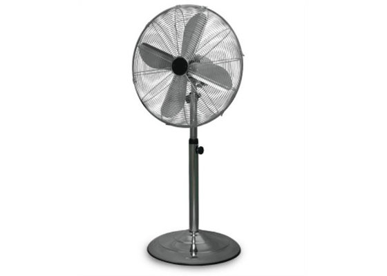 Customized Retro Floor Fan High Velocity 50W 3 Metal Blades 110V 60Hz supplier