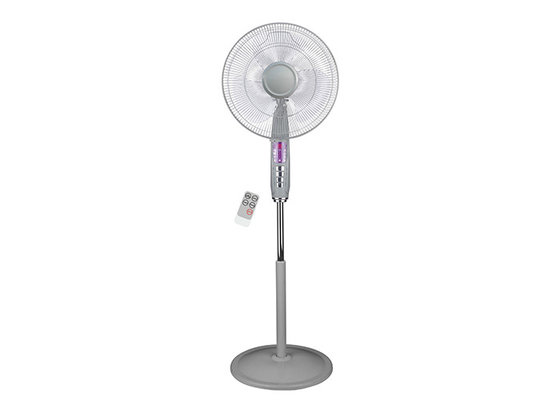 Household Electric Standing Oscillating Fan With 3 PP Blade Full Copper Motor supplier