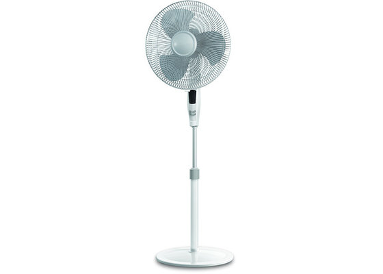Manual Type Electric Stand Fan 65W 110V 50Hz 3 Speed With Plastic Blades supplier