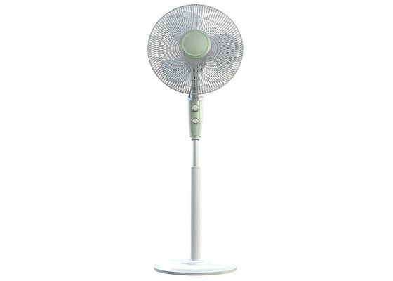 Manual Type Electric Stand Fan 65W 110V 50Hz 3 Speed With Plastic Blades supplier