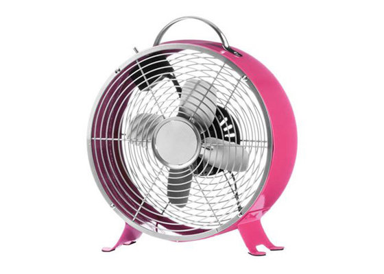 9 Inch Retro Table Fan Air Circulator 25 Watt Motor 2 Speed Options Space Saving supplier