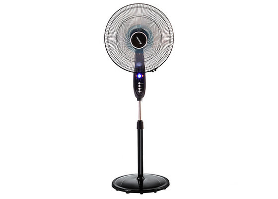 36W 120V 3 Quiet Speeds Electric Pedestal Fans , Indoor Decorative Oscillating Floor Fans supplier