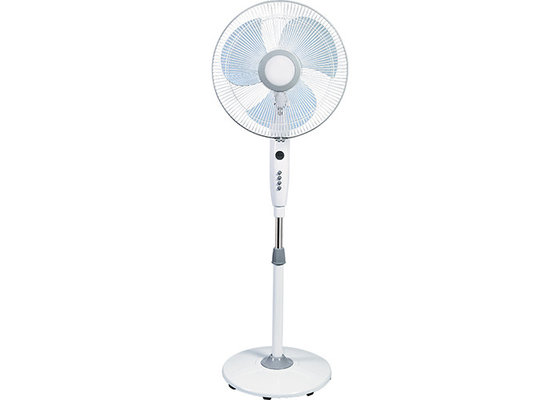 36W 120V 3 Quiet Speeds Electric Pedestal Fans , Indoor Decorative Oscillating Floor Fans supplier