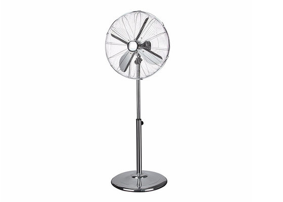 Round Base 120 Volt 16 Inch Metal Blade Oscillating Fan With Switch Control supplier
