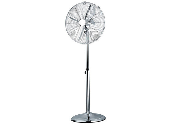 18" Metal Stand Fan 4 Blade Oscillating High Velocity 130W Motor Size 60 X 16mm supplier