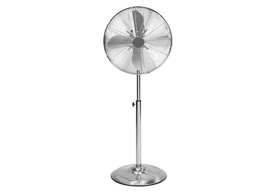 18" Metal Stand Fan 4 Blade Oscillating High Velocity 130W Motor Size 60 X 16mm supplier