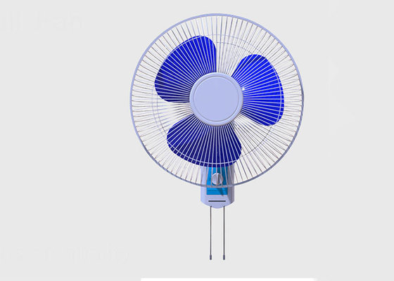 Grow Room Quiet Wall Mount Fan 12 Inch 3 Speed 120 Volt Pull Cord US Standards supplier
