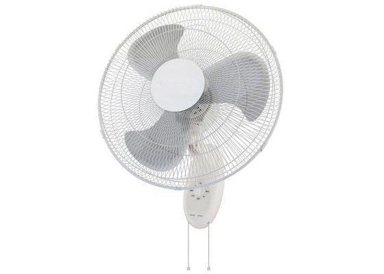 400mm Wall Mounted Grow Room Fans 55W Three Speed Oscillate Hydroponics Cooling supplier