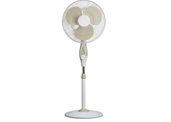 Quiet Electric Stand Fan Wide Area Oscillation Safety Grill Round Base ETL Listed supplier