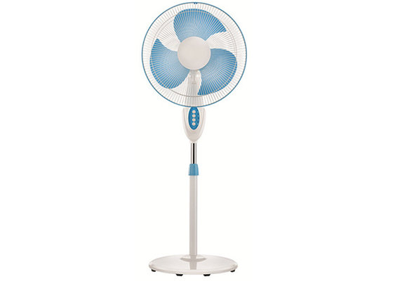 36W 120V Less Noise Electric Stand Fan With 3 ABS Blades / Antique Looking Floor Fans supplier