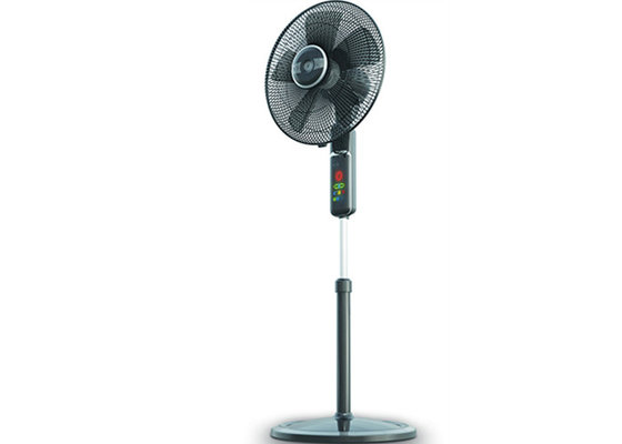 Adjustable Height Electric Floor Standing Fan 16" 45W 180 Degree Oscillation 220V AC supplier