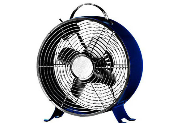 Mini Retro Table Fan 25W 120V Space Saving Chrome Grill For Home Appliance supplier