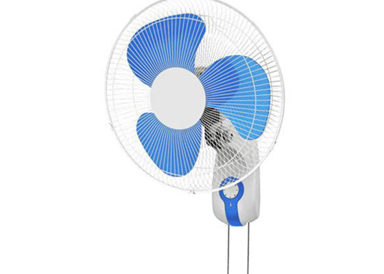 45W 5 Blade Electric Wall Fan For Workshop , 3 Speed Wall Mount Oscillating Fan supplier