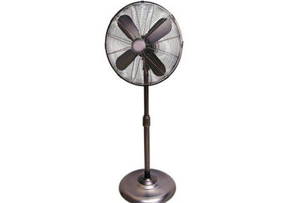 Vintage 400mm Electric Retro Floor Fan Wide Area Oscillation Heavy Duty Blade supplier