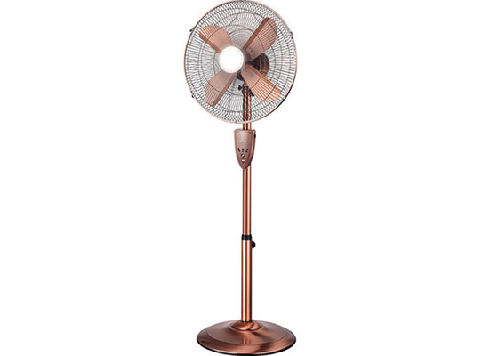 Retro Industrial Stand Fan Vintage Metal 3 Speed Push Button 180 Degree Oscillation supplier