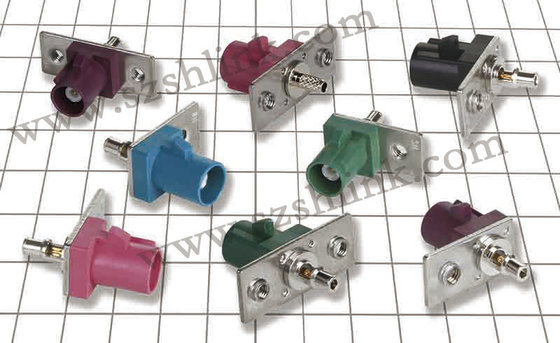 FAKRA Male Connector With Spring for 1.13 1.37 RG178 cable