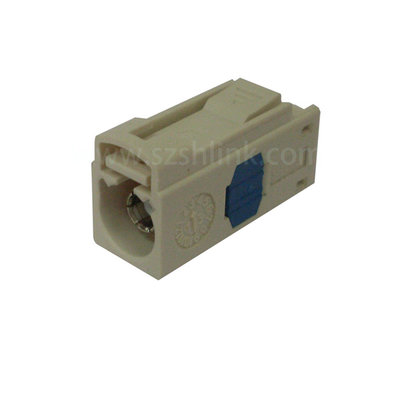 RF Connector White Fakra Jack Female for RG-316 RG-174 RG-58