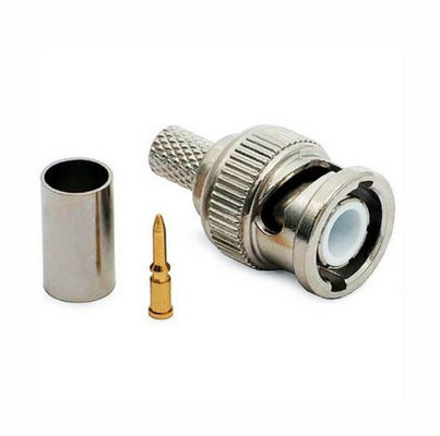 BNC Male Crimp Connector for RG58U RG142 LMR195 cable Coax Male MIA382