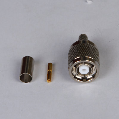 RF Coaxial TNC male CRIMP Connector,for RG58,RG142,LMR195 cable