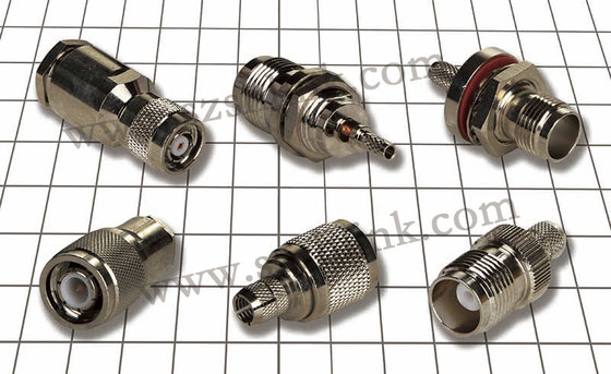 RF Coaxial TNC male CRIMP Connector,for RG58,RG142,LMR195 cable