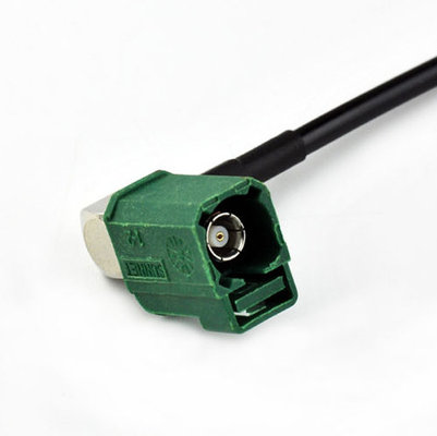 Fakra E female jack Right angle to RCA male adapter Pigtail cable RG174 for wireless