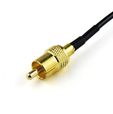 Fakra E female jack Right angle to RCA male adapter Pigtail cable RG174 for wireless
