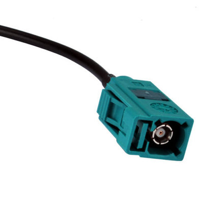 DAB Antenna Extension Aerial Cable FAKRA Z Female to SMB female pigtail RG174
