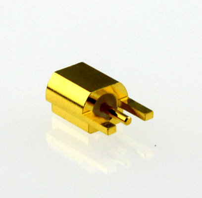 MMCX Edge PCB Mount female Jack RF connector 50 Ohm straight Goldplated,Fast Shipping