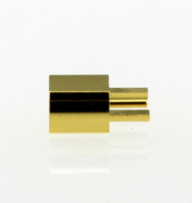MMCX Edge PCB Mount female Jack RF connector 50 Ohm straight Goldplated,Fast Shipping