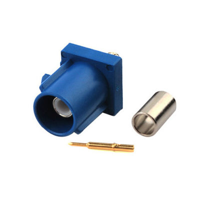 Fakra plug male C type connector crimp for GPS,suit for RG174,RG316 cable
