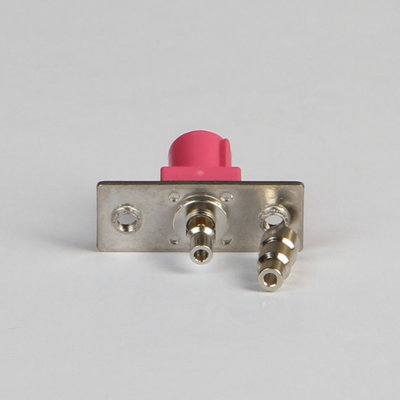 Fakra crimp Male Flange connector Black /9005 for cable 1.13,1.37