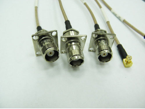 RG316 RF Signal Cable TNC Panel to MCX 90° / 12cm 4.72 INCH