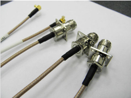 RG316 RF Signal Cable TNC Panel to MCX 90° / 12cm 4.72 INCH