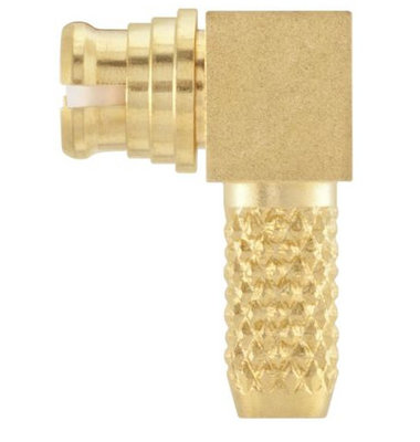 Right Angle 50Ω Cable Mount SMP Connector Crimp, Solder  Flexible Full Detent