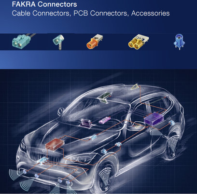 FAKRA Female Connectors (short) for RG174 RG316 RG58 cable