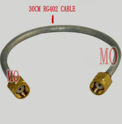 SMA Male TO SMA Male Plug RF Coax Pigtail Semi-rigid Cable RG402